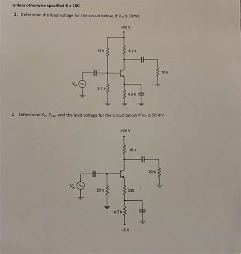 Solved Unless Otherwise Specified B 100 1 Determine The