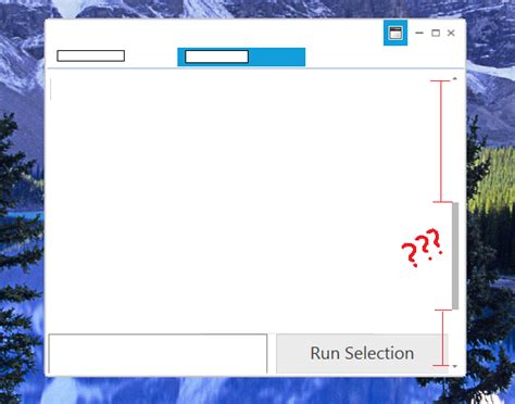 C Wpf Scrollviewer Starting Position Strange Stack Overflow