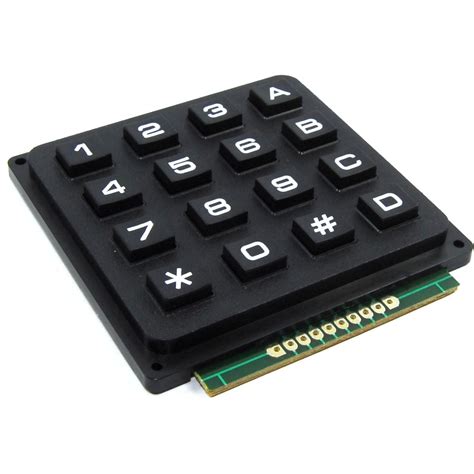 Membrane Matrix Keypad Module Panel 4x4 X3 Pi Uno Arduino Flux Workshop