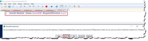 Install AzureRM PowerShell Azure Lessons