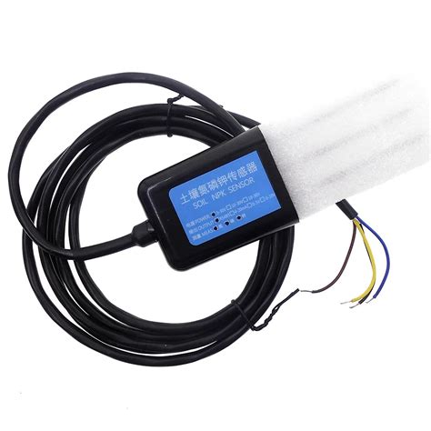 Rs485 토양 질소 인 칼륨 센서 0 5v 0 10v 4 20ma 티몬