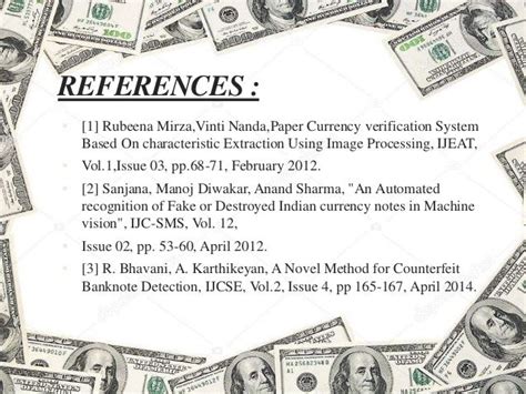 currency recognition system using image processing