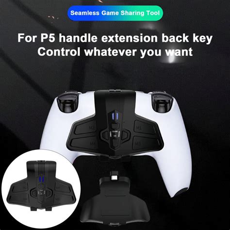 Back Clip Button For Gaming Seamless Game Sharing Tool Ps Dualsense Controller Back Paddles