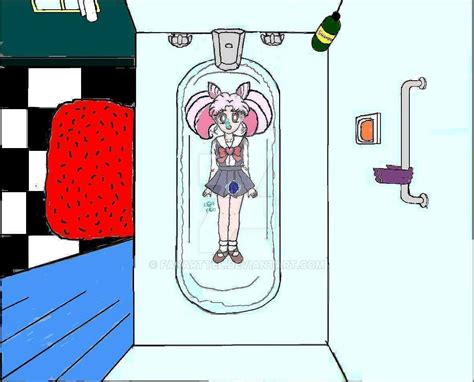 Chibiusa In Bathtub By Fanarttel On Deviantart