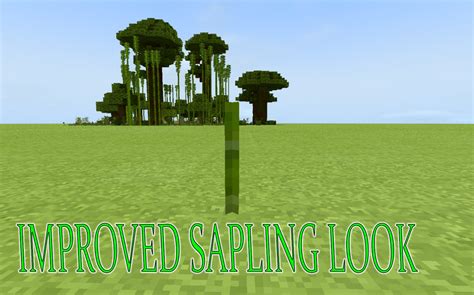 Bamboo Saplings Improved Look Minecraft Texture Pack