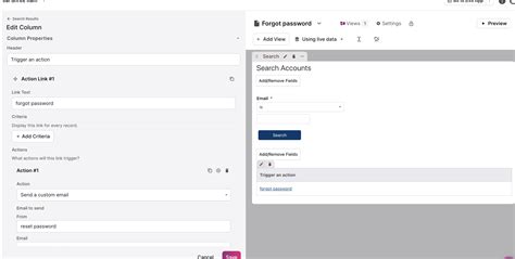 forgotten password function get answers knack community forum