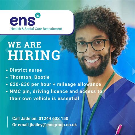 Jade Bailey On Linkedin Distrcit Nurses Needed In Bootle
