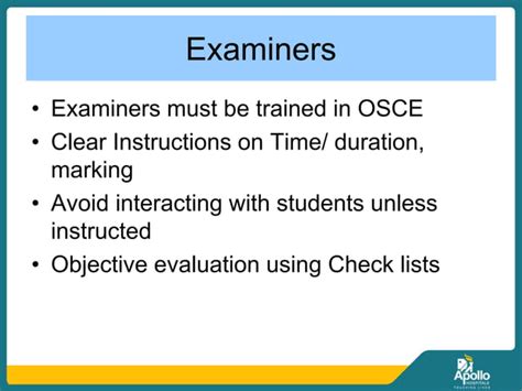 Osce Implementation In Nursing Colleges Ppt Educational Assessment