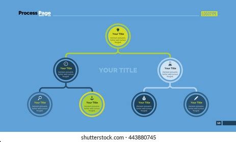 Structure Diagram Slide Template Stock Vector Royalty Free Shutterstock