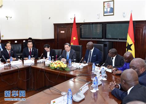 俞正声同加纳议长阿伽霍会谈共产党员网