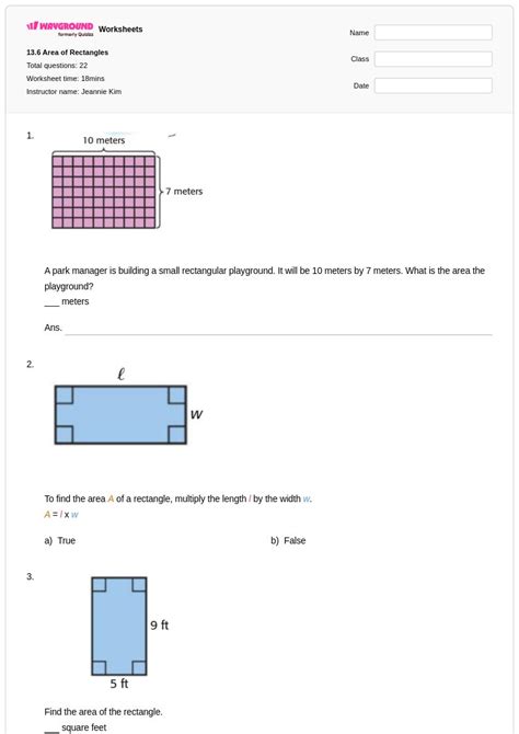 50 Rectangles Worksheets On Wayground Free And Printable