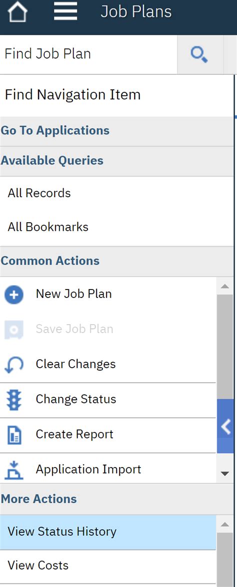 Pm View Status History Option Possible Maximo Open Forum