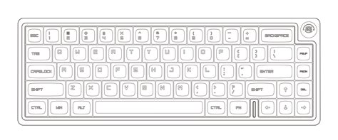 Computer Keyboard Coloring Pages
