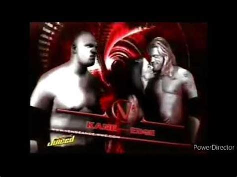 Kane Vs Edge With Lita Promo On Wwe Vengeance 2005 Youtube