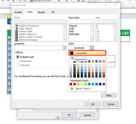 Conditional Formatting Based On Another Cell In Excel 6 Methods