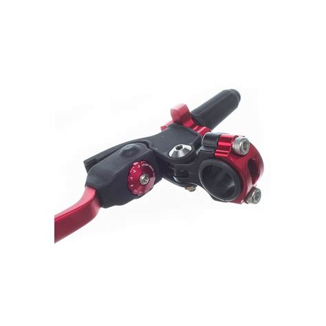 Levier Dembrayage Réglable Et Pliable Most Aluminium Rouge
