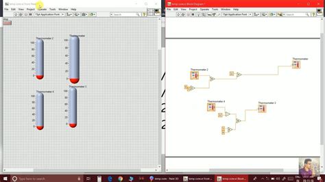 Temperature Conversion Using Ni Labview Youtube