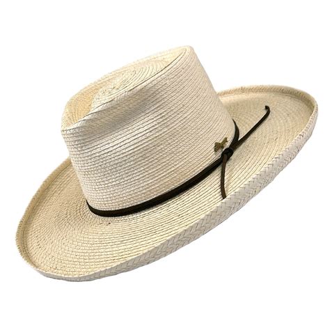 Rockmount Fine Palm Leaf Straw Western Hat