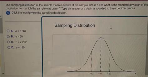 [answered] The Sampling Distribution Of The Sample Mean Is Shown If The Kunduz