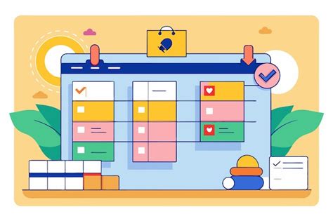 Premium Vector A Computer Screen Filled With A Diverse Array Of Icons