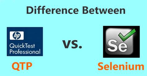 Qtp Vs Selenium Differences Between Automation Testing Giants