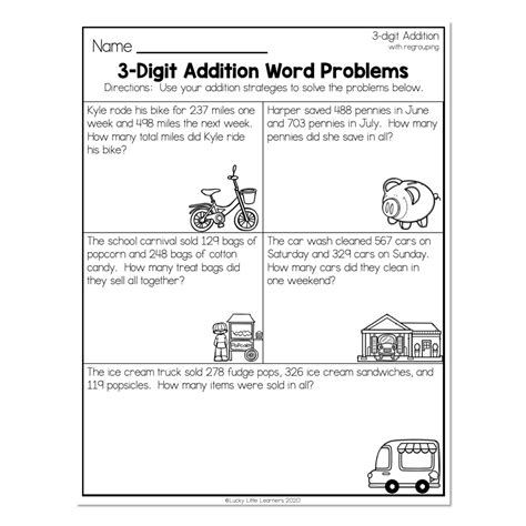 Digit Math Problems