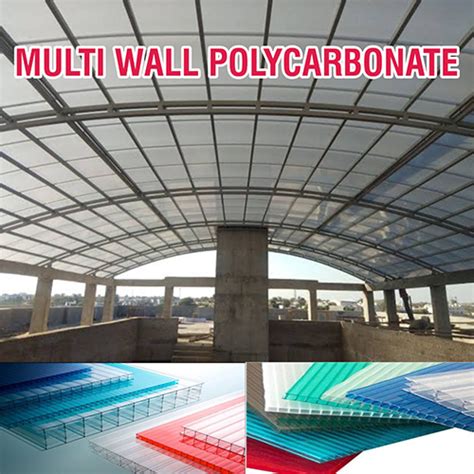 Aluminum Alloy Multi Wall Polycarbonate Sheet At Best Price In Bhiwandi