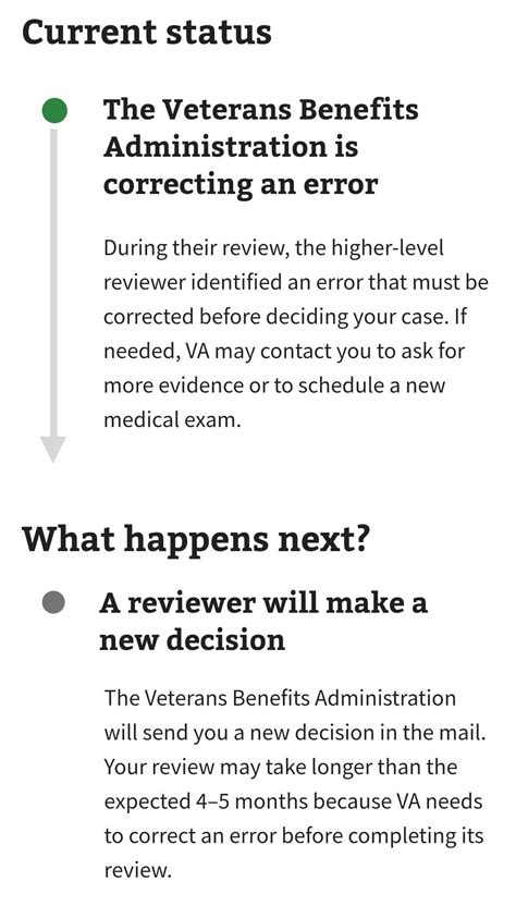 Hlr Dta Error Timeline R Veteransbenefits