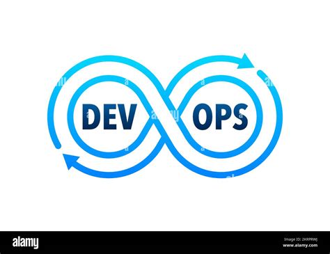Devops Software Development Methodology Dev Ops Software Vector Stock