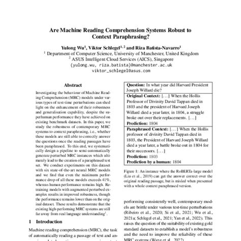Are Machine Reading Comprehension Systems Robust To Context