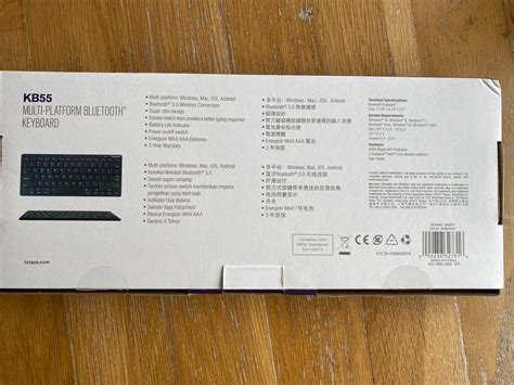 Targus Bluetooth Keyboard Kb55 Computers And Tech Parts And Accessories Computer Keyboard On