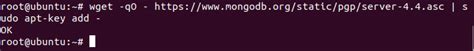 Cài đặt MongoDB trên Ubuntu Hotline