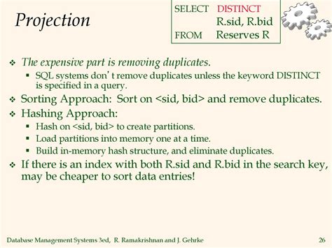overview of implementing relational operators query evaluation ppt