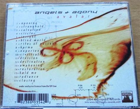 Angels And Agony Avatar Cd Subterania Music