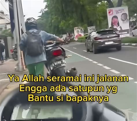 Momen Haru Kang Ojol Tolong Bapak yang Jaminkan KTP Buat Isi Bensin karena Nggak Punya Uang ...
