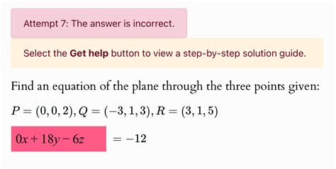 solved select the get help button to view a step by step