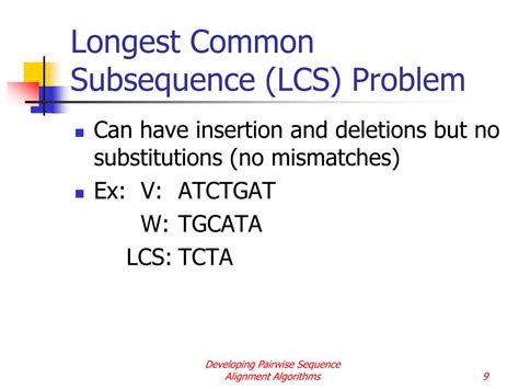 Ppt Longest Common Subsequence Lcs Powerpoint Presentation Free