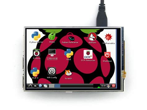 Inch Rpi Lcd A Inch Touch Screen Tft Lcd Designed For Raspberry Pi