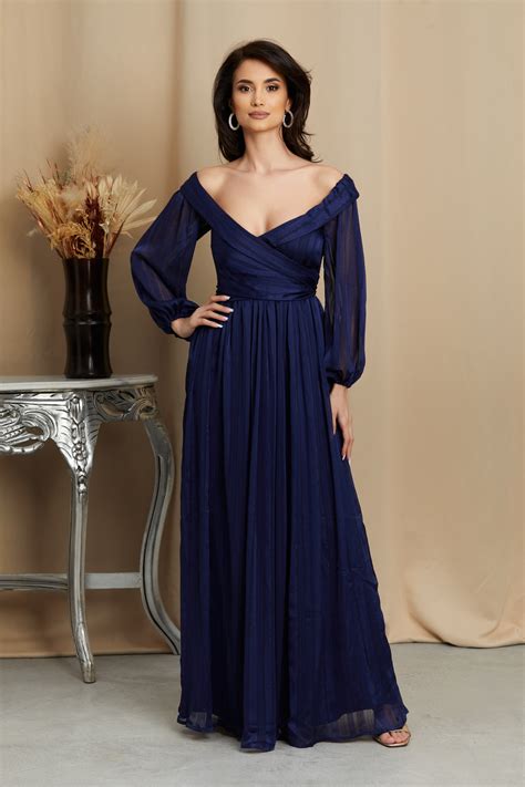 Rochie Sensual Bleumarin Rochii De Seara Lungi Rochii