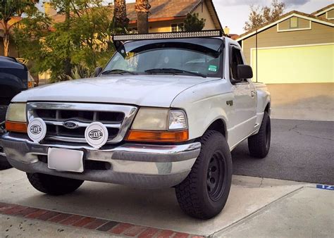 Curved Led Light Bar Mounts Ford Ranger Shelly Lighting