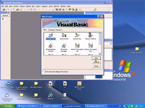 Como Criar Menus No Visual Basic Youtube