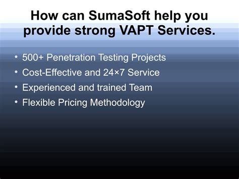 Ppt Vapt Testing Company Powerpoint Presentation Free Download Id 7700048
