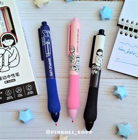 لوازم تحریر فانتزی پینکولی شاپ🐣💓 خودکار گریپ داراسفنجی