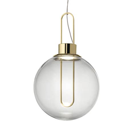 Modo Luce Orb Led Pendant Light Smoke Grey Pmma Uk