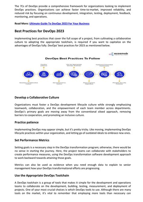 DevOps Lifecycle Definition Phases And Key Components Pdf