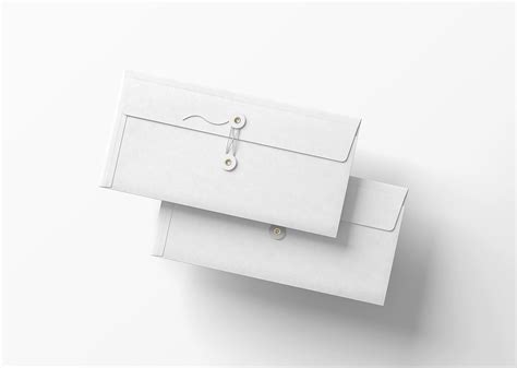 Free Dl Size String Envelope Psd Mockup On Behance