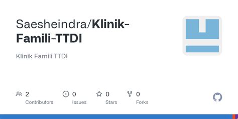 Github Saesheindraklinik Famili Ttdi Klinik Famili Ttdi