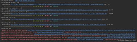 Python Pip 国内镜像大全及使用办法python国内镜像 Csdn博客