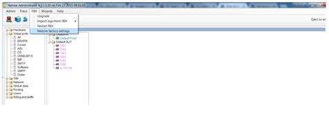 Factory Reset How To Perform Factory Reset Of 2n® Netstar Sw Faqtelcoprivate
