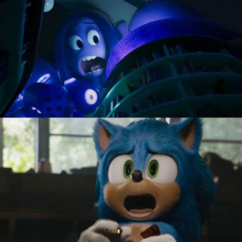 Kraken Ruby Gillman Scared At Sonic The Hedgehog By Quillanlockard On Deviantart